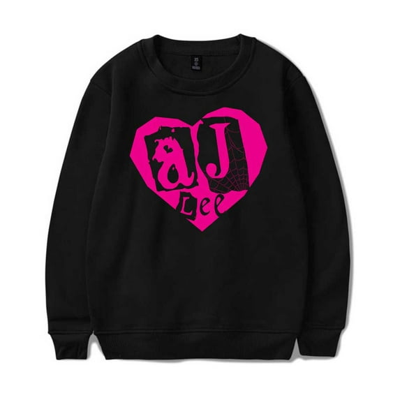 AJ Lee Heart Logo Merch Crewneck Sweatshirts Cosplay Women Men Fashion ...