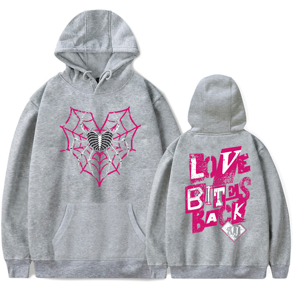 AJ Lee Love Bites Back Hoodie Women Men Long Sleeve Sweatshirt Casual ...