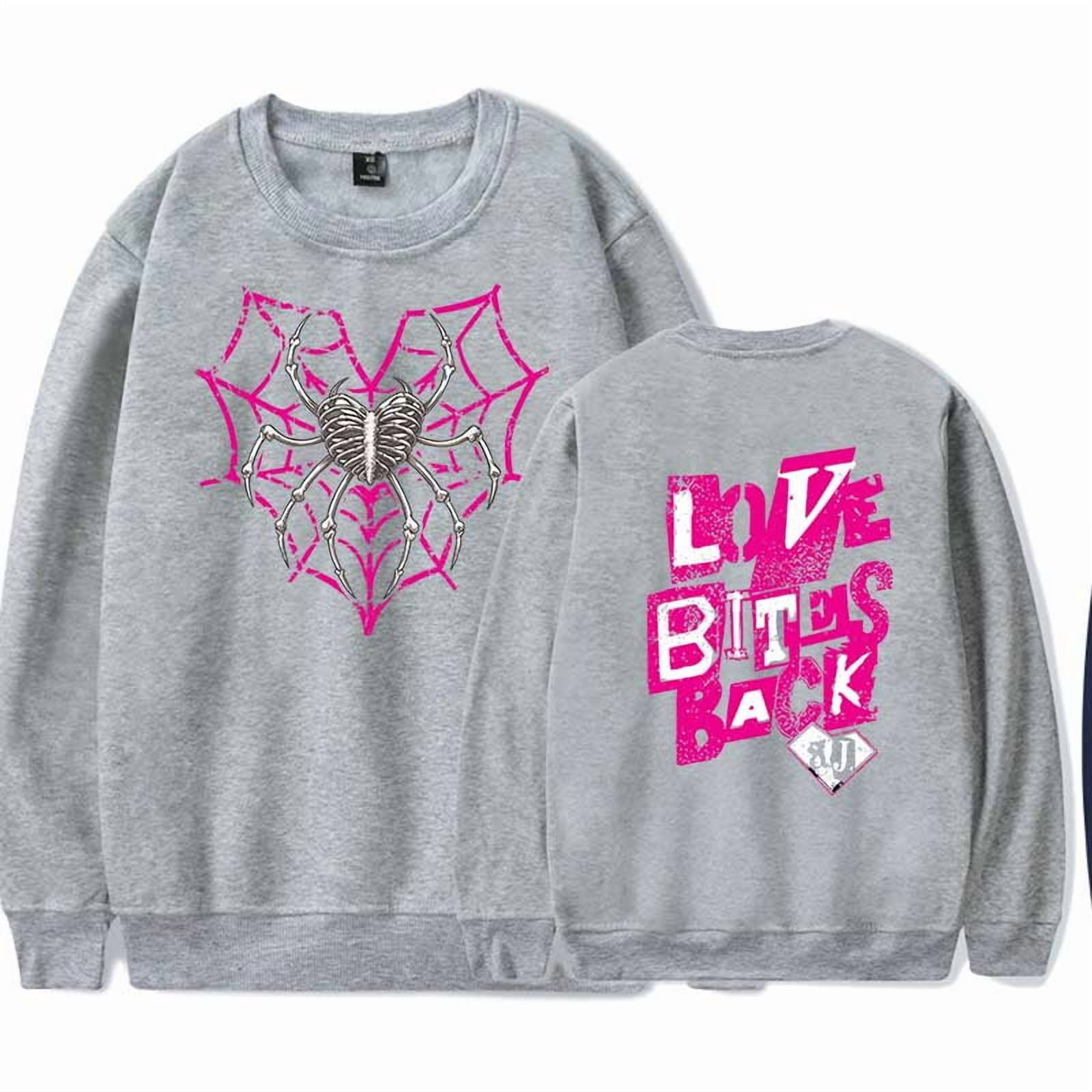 AJ Lee Love Bites Back Merch Crewneck Sweatshirts Cosplay Women Men ...