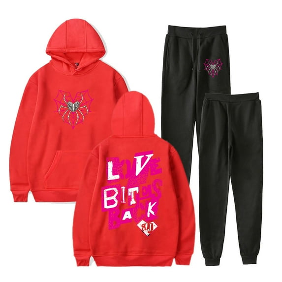 AJ Lee Love Bites Hoodie Jogger Pants Two Piece Sets Sweatshirts ...