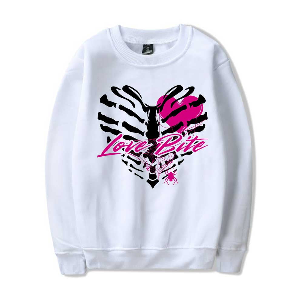 AJ Lee Love Bites Merch Crewneck Sweatshirts Cosplay Women Men Fashion ...