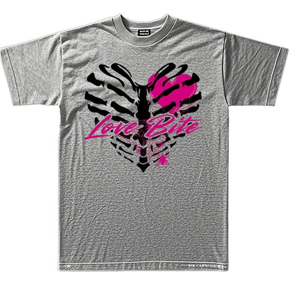 AJ Lee Love Bites Merch Summer Unisex Short-sleeved T-shirt Fashion ...