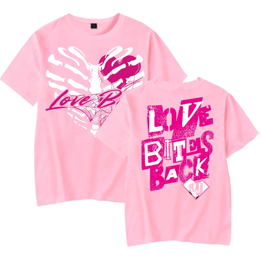 AJ Lee Merch Fans T-Shirts Streetwear Women Men Crewneck Short Sleeve ...