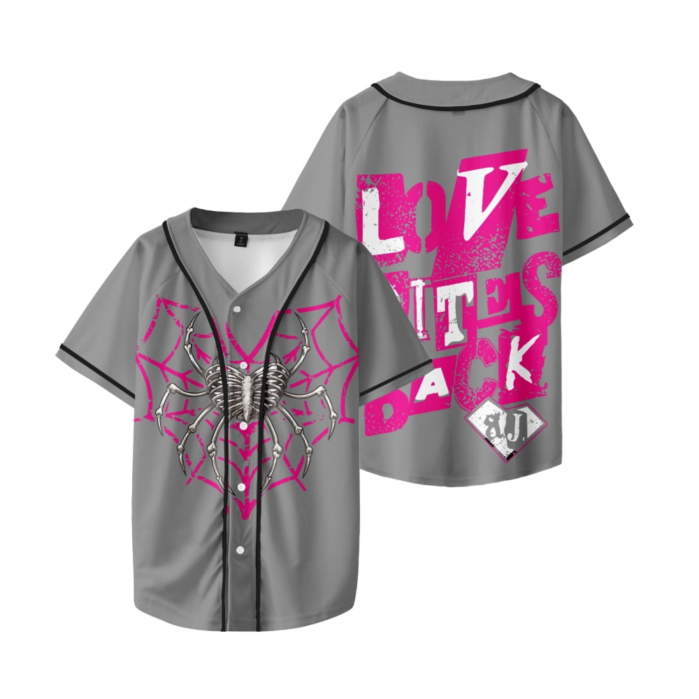 AJ Lee Merch Fans Unisex Baseball Jersey T-Shirt – V-Neck Short Sleeve ...