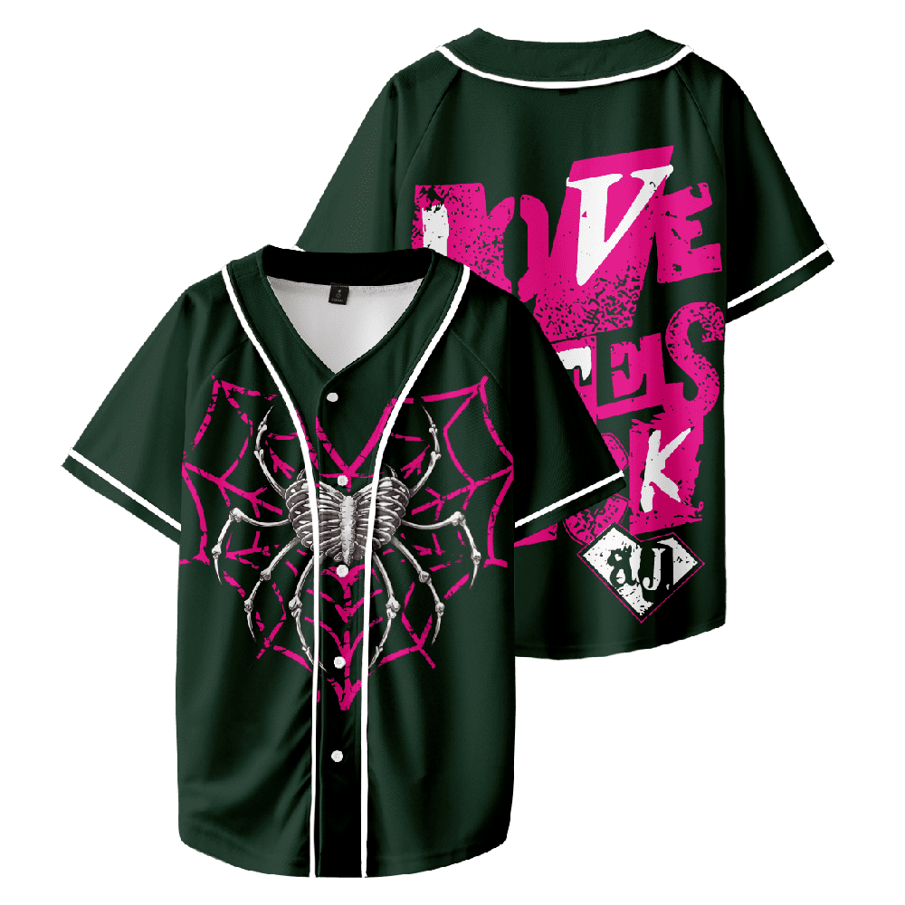 AJ Lee Merch Fans Unisex Baseball Jersey T-Shirt – V-Neck Short Sleeve ...