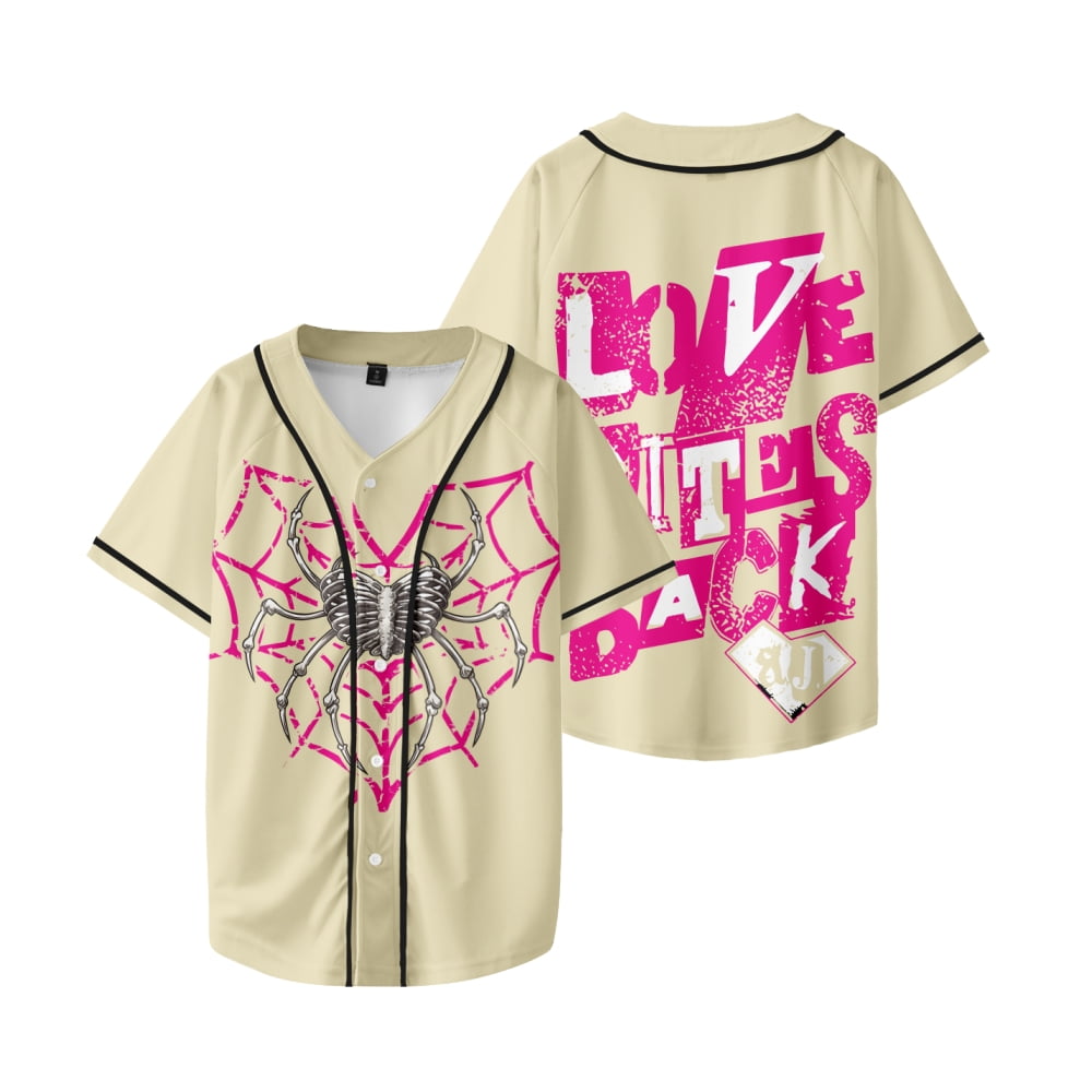 AJ Lee Merch Fans Unisex Baseball Jersey T-Shirt – V-Neck Short Sleeve ...