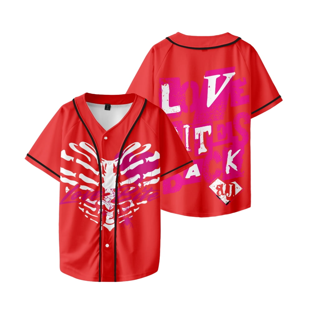 AJ Lee Merch Fans Unisex Baseball Jersey – V-Neck Short Sleeve ...