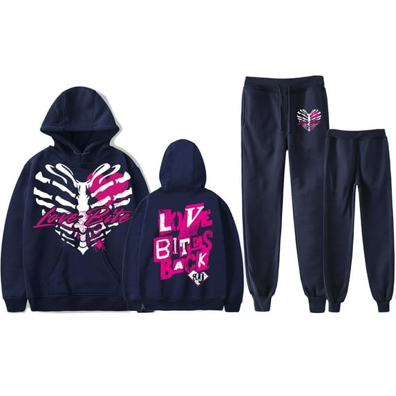 AJ Lee Merch Fans Unisex Hoodie Jogger Set – 2-Piece Pullover ...