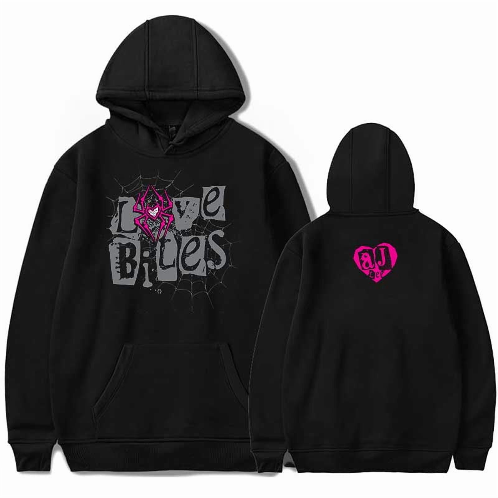 AJ Lee Merch Love Bites Back Retro Hoodie Spring Autumn Fashion Men ...