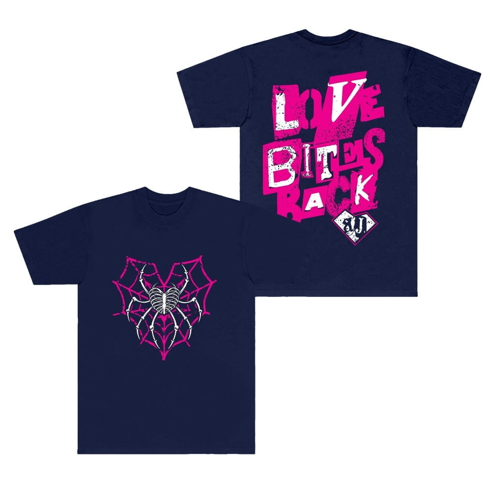 AJ Lee Merch T-Shierts Love Bites Logo Tee HipHop Streetwear Women Men ...