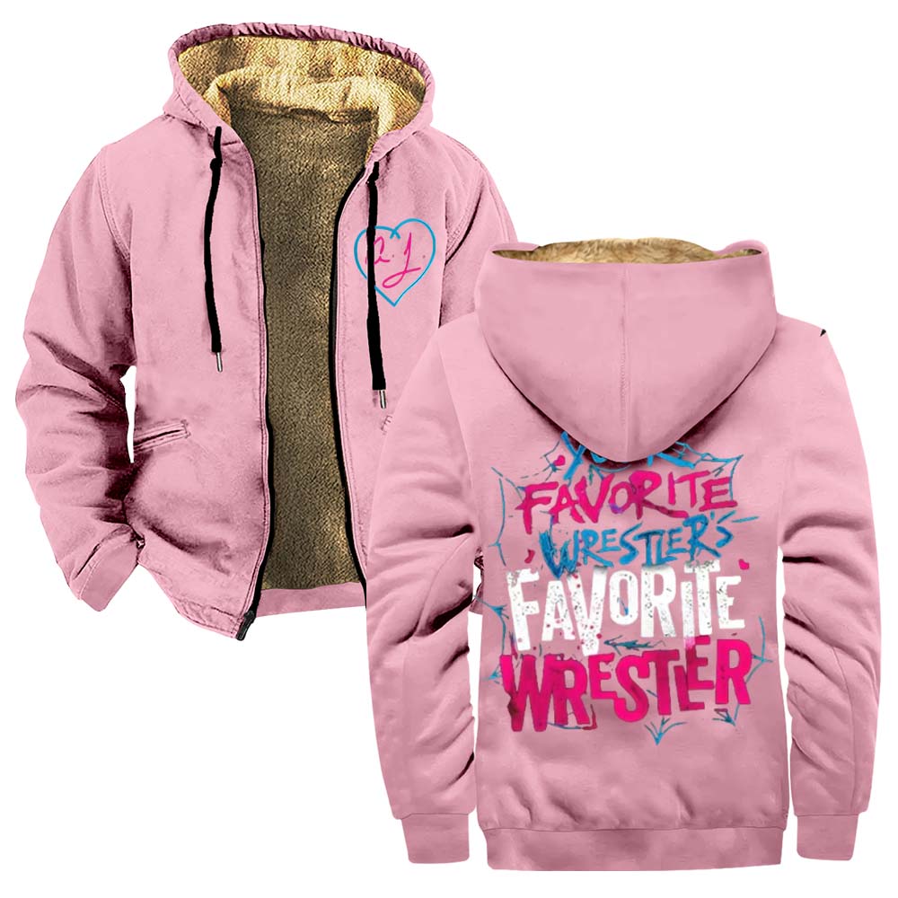 AJ Lee Your Favorite Wrestler Merch Zipper Hoodies Women Men Jacket ...