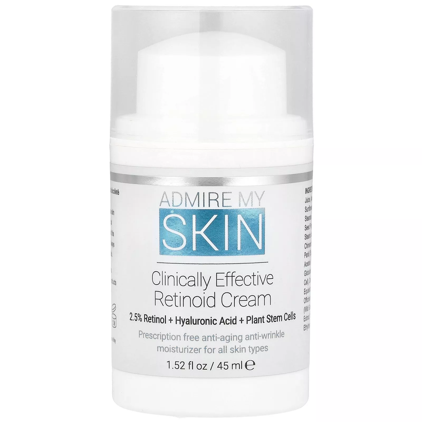 AJ SUPPS Clinically Effective Retinoid Cream, 1.52 fl oz (45 ml ...