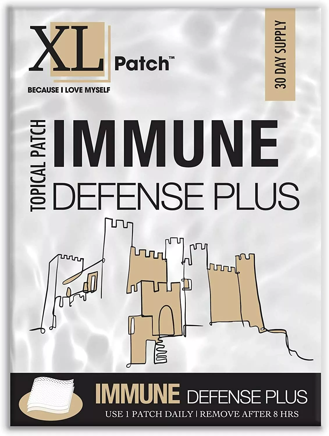 AJ SUPPS XLPatch Immune Defense Plus Topical Patch - Daily Healthy ...