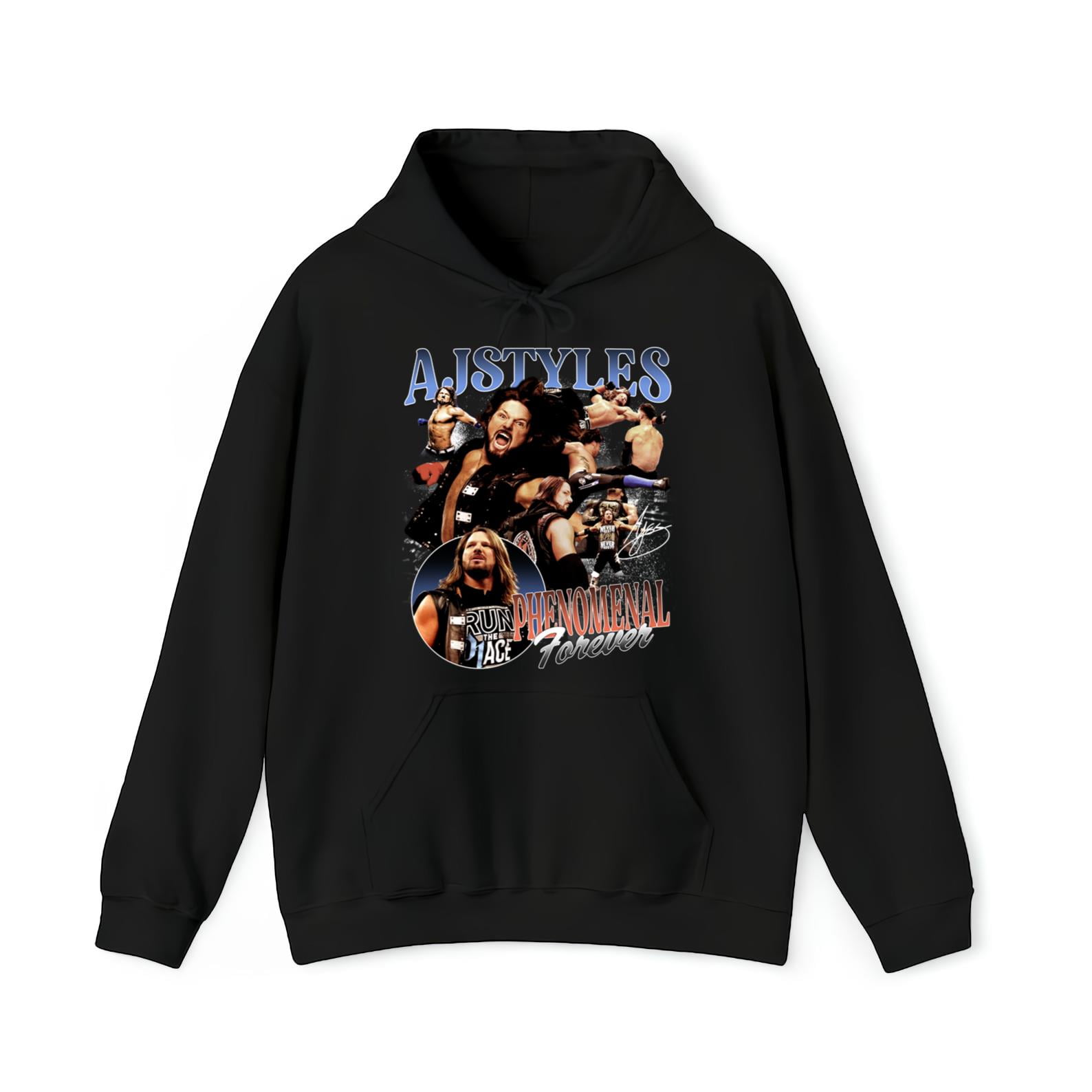 AJ Styles t-shirf WWF ECW WCW Pro WRESTLING - Walmart.com