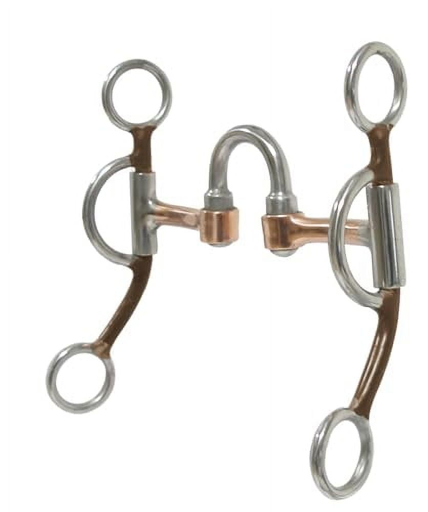AJ Tack Antiqued Short Shank Correctional Bit - Walmart.com