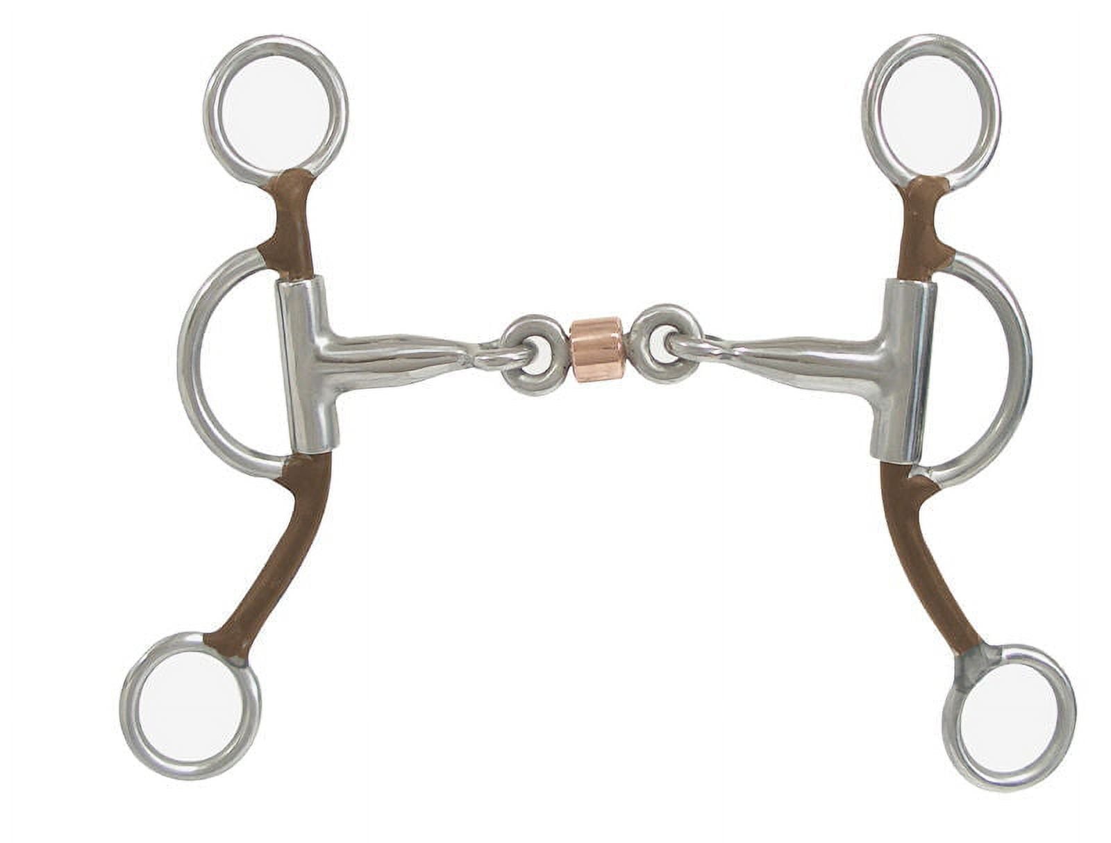 AJ Tack Argentine Dog Bone Snaffle Bit - Walmart.com