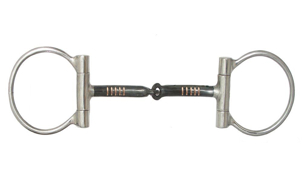 AJ Tack Dee Ring Smooth Snaffle Bit - Walmart.com