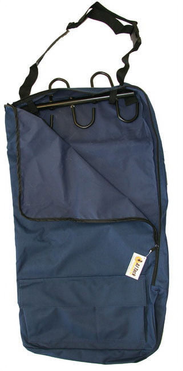 AJ Tack Deluxe Bridle Bag with Hooks Navy Blue - Walmart.com