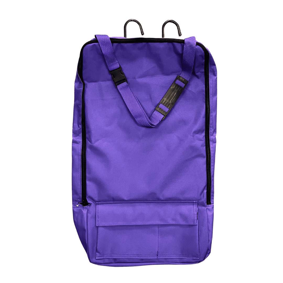 AJ Tack Deluxe Bridle Bag with Hooks Purple - Walmart.com