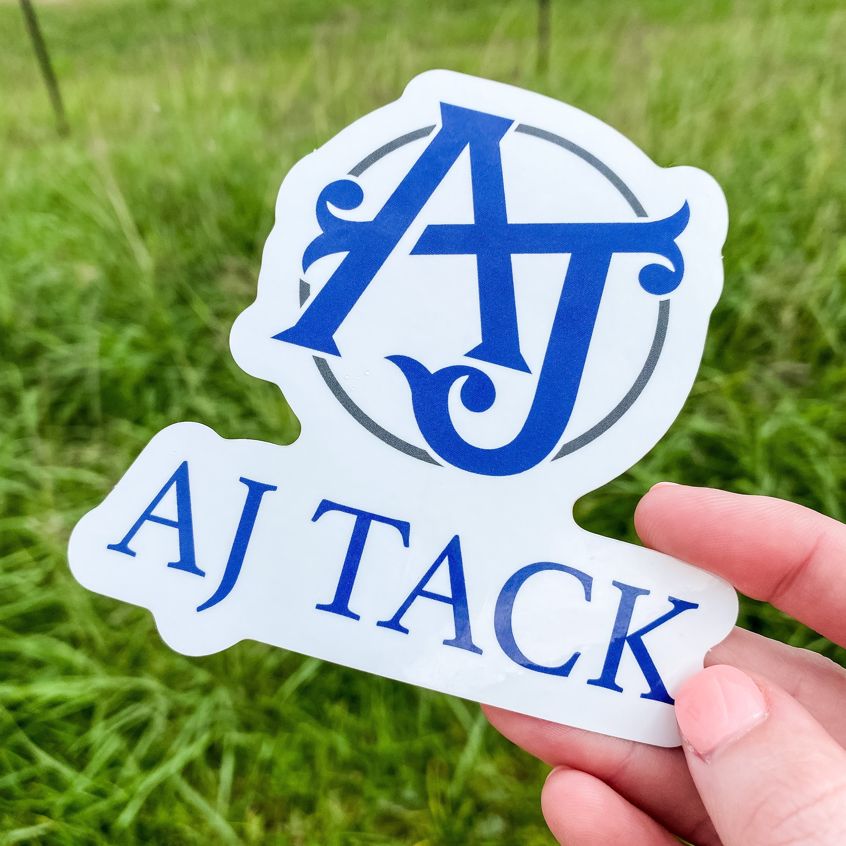 AJ Tack Logo Sticker - Walmart.com