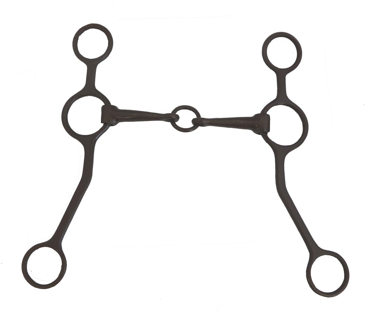 AJ Tack Long Shank Lifesaver Gag Bit - Walmart.com