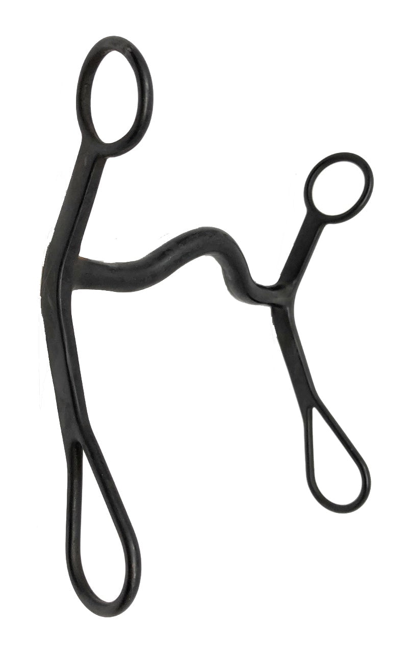 AJ Tack Low Port Curb Bit - Walmart.com