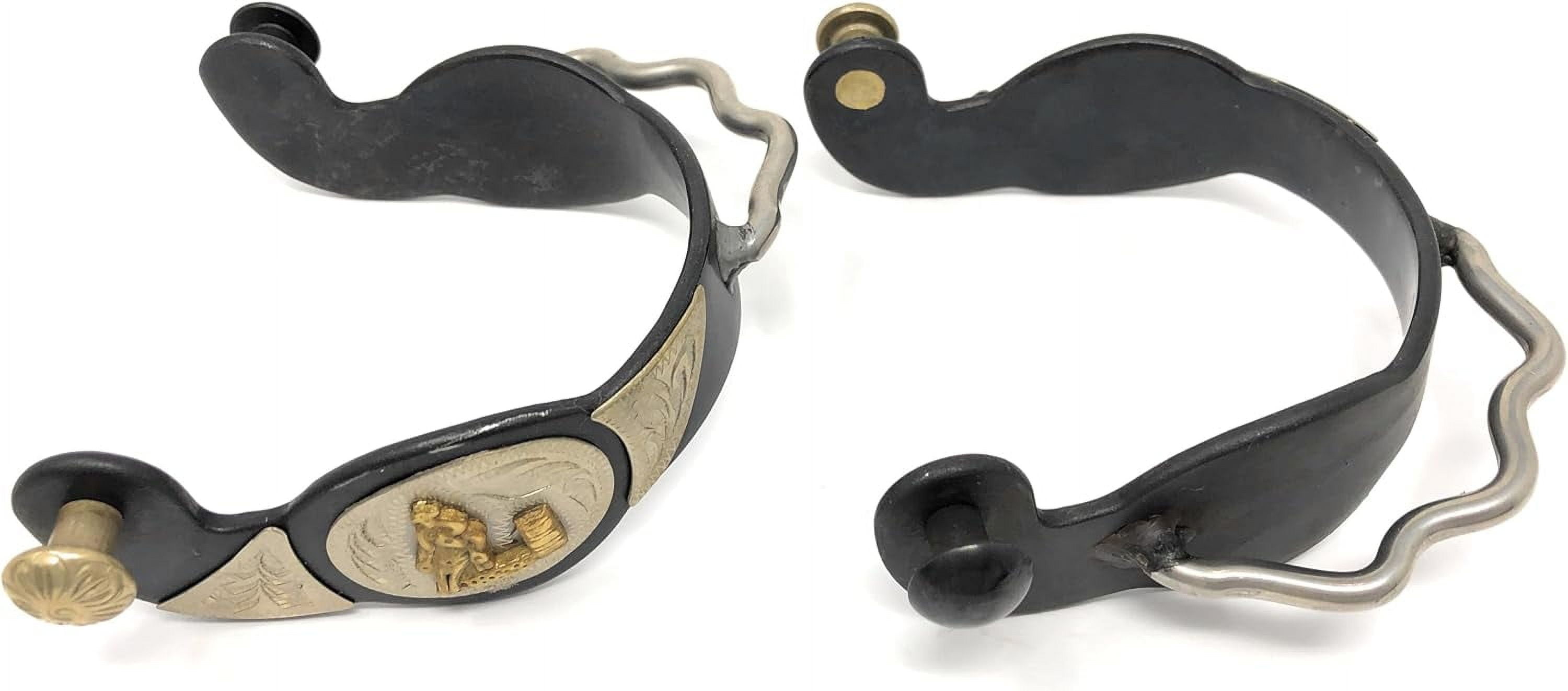 AJ Tack Men's Barrel Racer Bumper Spurs - Walmart.com