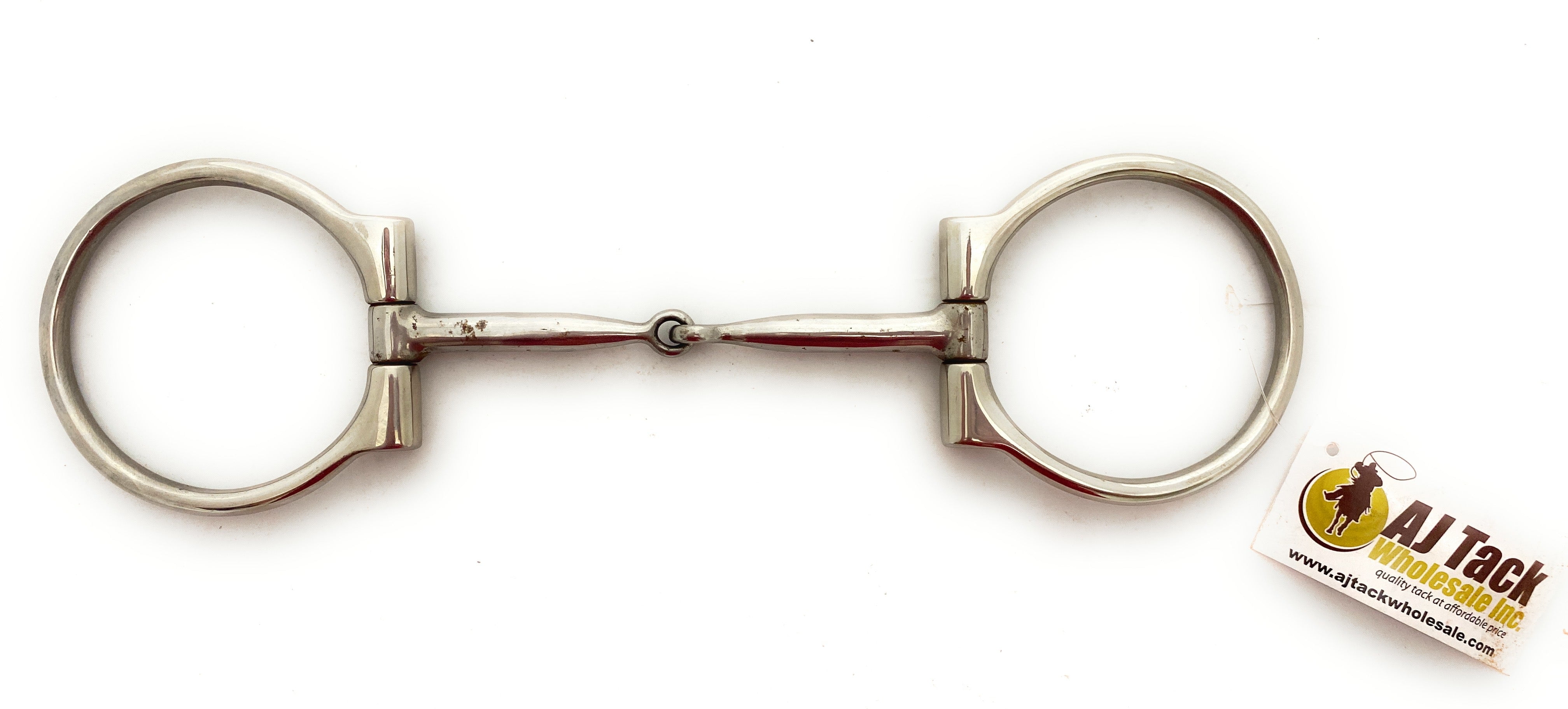 AJ Tack Offset Dee Ring Snaffle Bit - Walmart.com