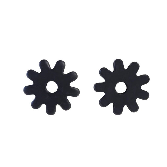 AJ Tack Spur Rowels Black 1 1/4" x 9 pt - Walmart.com