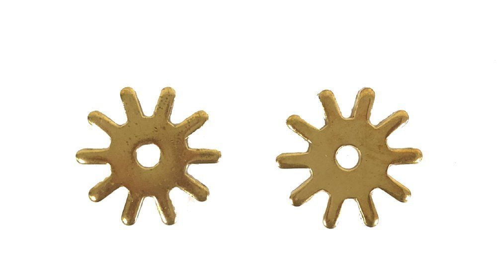 AJ Tack Spur Rowels Brass 1 1/4" x 10 pt - Walmart.com