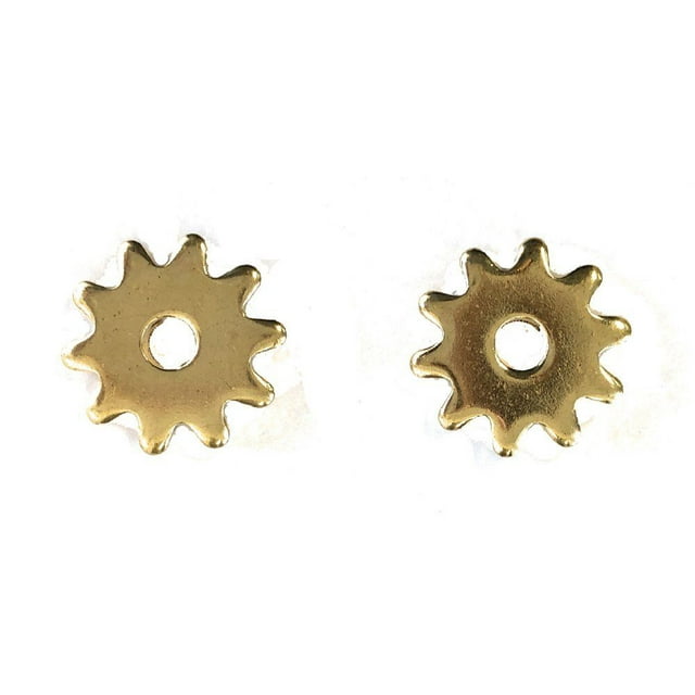 AJ Tack Spur Rowels Brass 7/8" x 10 pt - Walmart.com