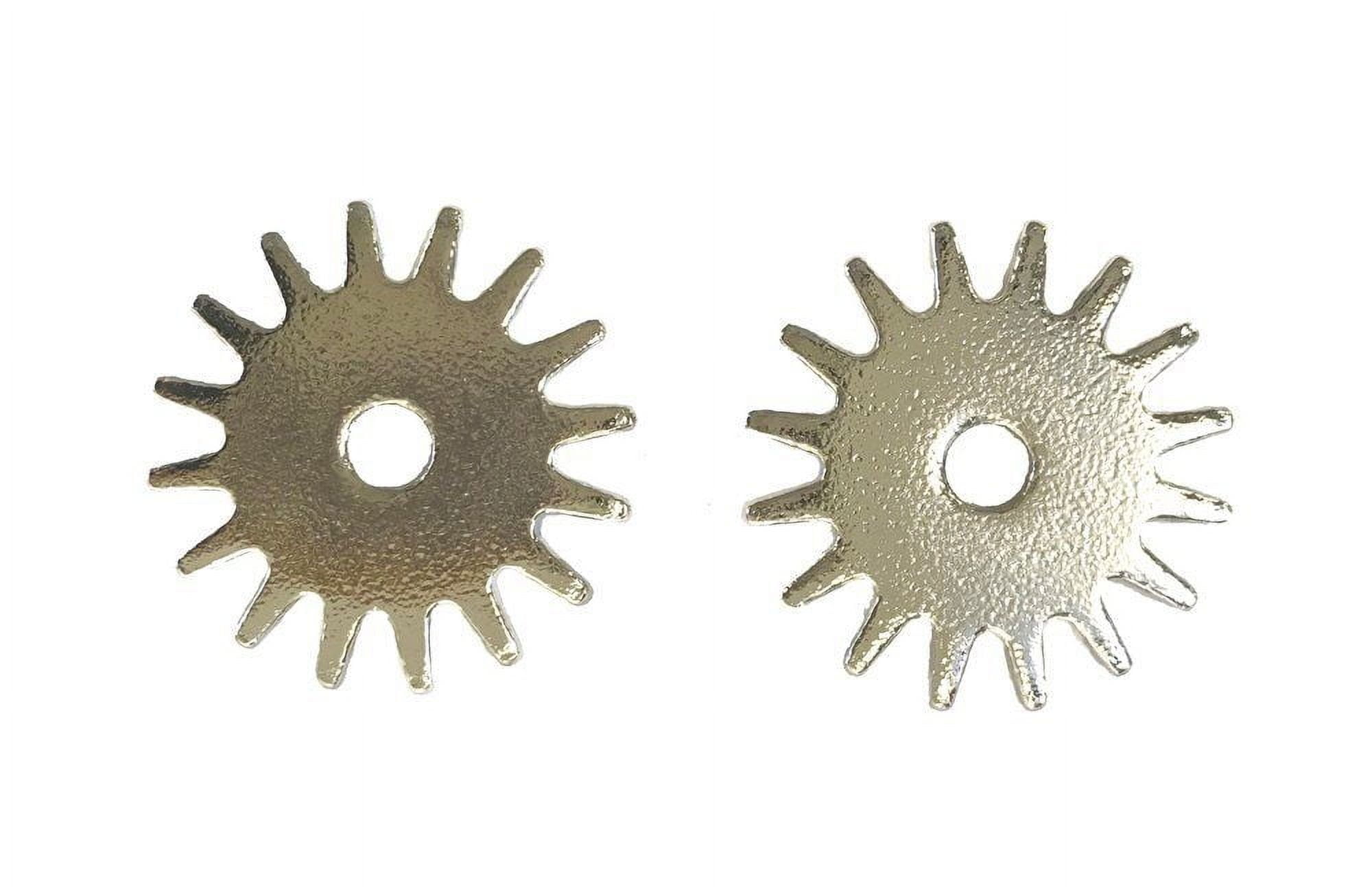 AJ Tack Spur Rowels Silver 1 1/4" x 16 pt - Walmart.com