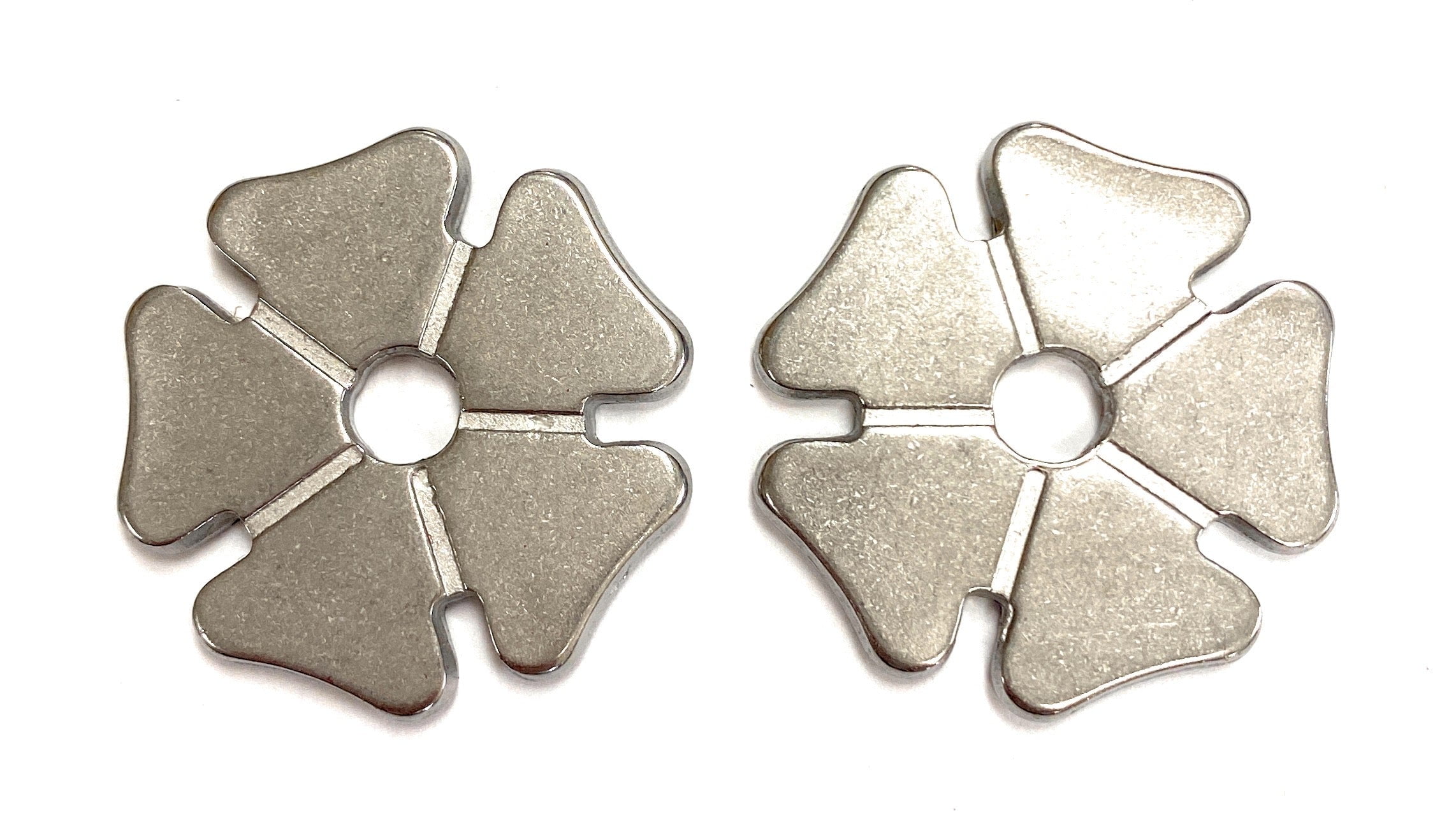 AJ Tack Stainless Steel Spur Rowels Stainless Steel Clover 5pt ...