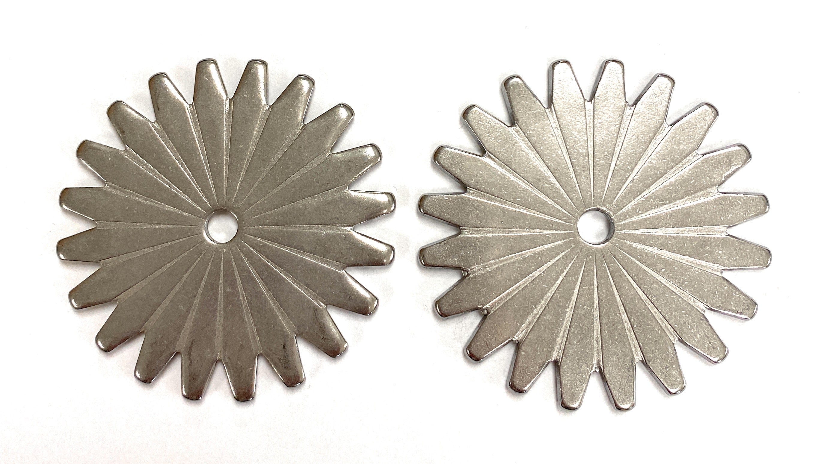 AJ Tack Stainless Steel Spur Rowels Stainless Steel Sunburst Rounded ...