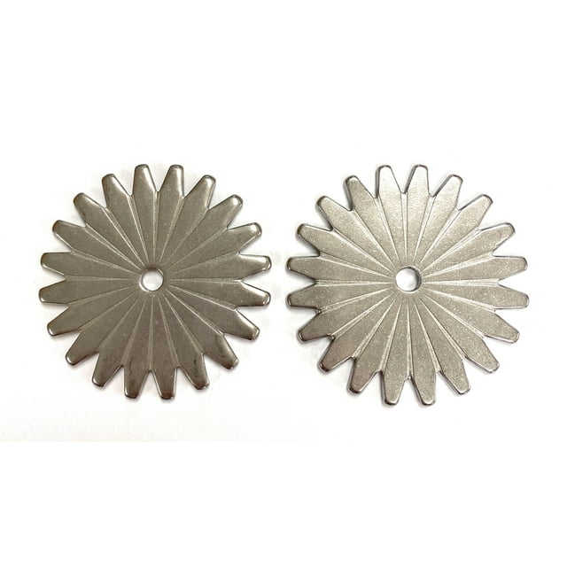 AJ Tack Stainless Steel Spur Rowels Stainless Steel Sunburst Rounded ...