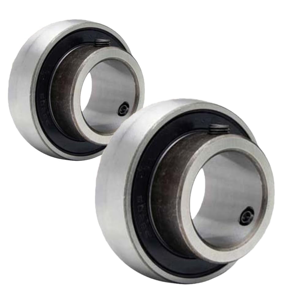 AJANTA INDUSTRIAL 2 Pack - 2" SB211-32 Insert Bearing, Set Screw Type ...