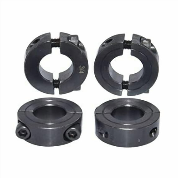 AJANTA INDUSTRIAL 4-Pack 7/8" Split Locking Shaft Collar - Walmart.com