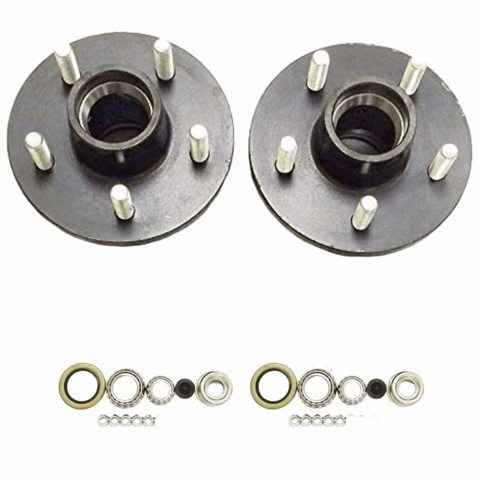 AJANTA INDUSTRIAL 5 Lug Trailer Idler Hub Kit 5 on 5.5 for 3500 lbs ...
