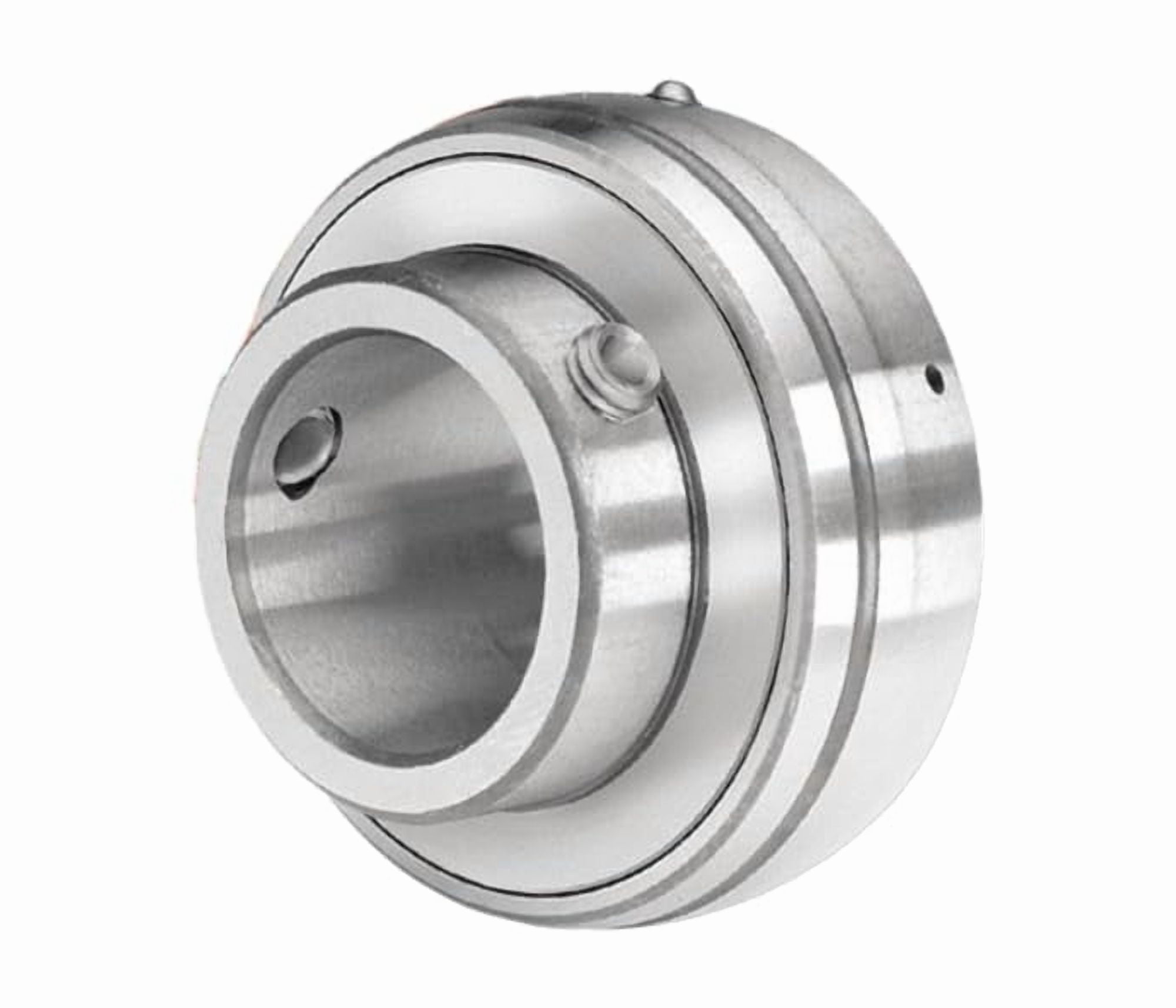 AJANTA INDUSTRIAL SUC 202-10 Premium Stainless Steel Insert Bearing 5/8" Bore with Set Screw ...