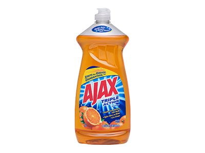 AJAX Liquid Dish Soap, Orange Scent, 30 Fluid Ounce - Walmart Business ...