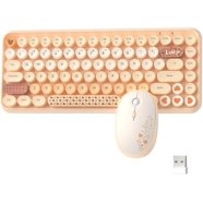 AJAZZ AK18 2.4GHz Wireless Numeric Keypad, 18 Keys Retro Typewrite ...
