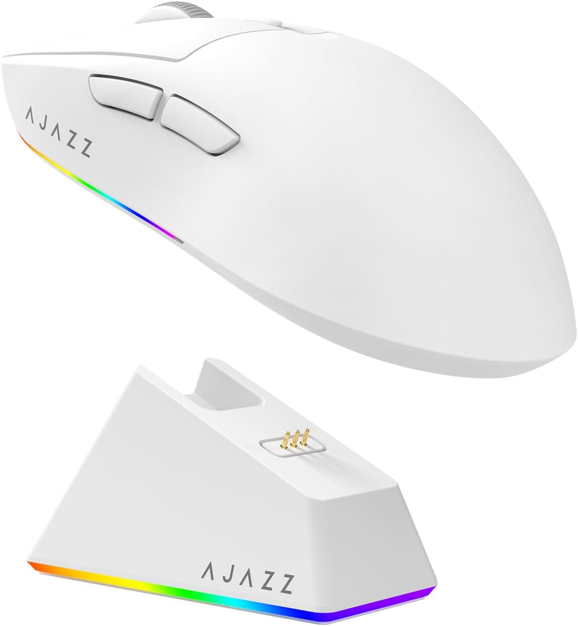 AJAZZ AJ139 V2 MC Gaming Mouse with Charging Base, Adjustable 12,000 ...