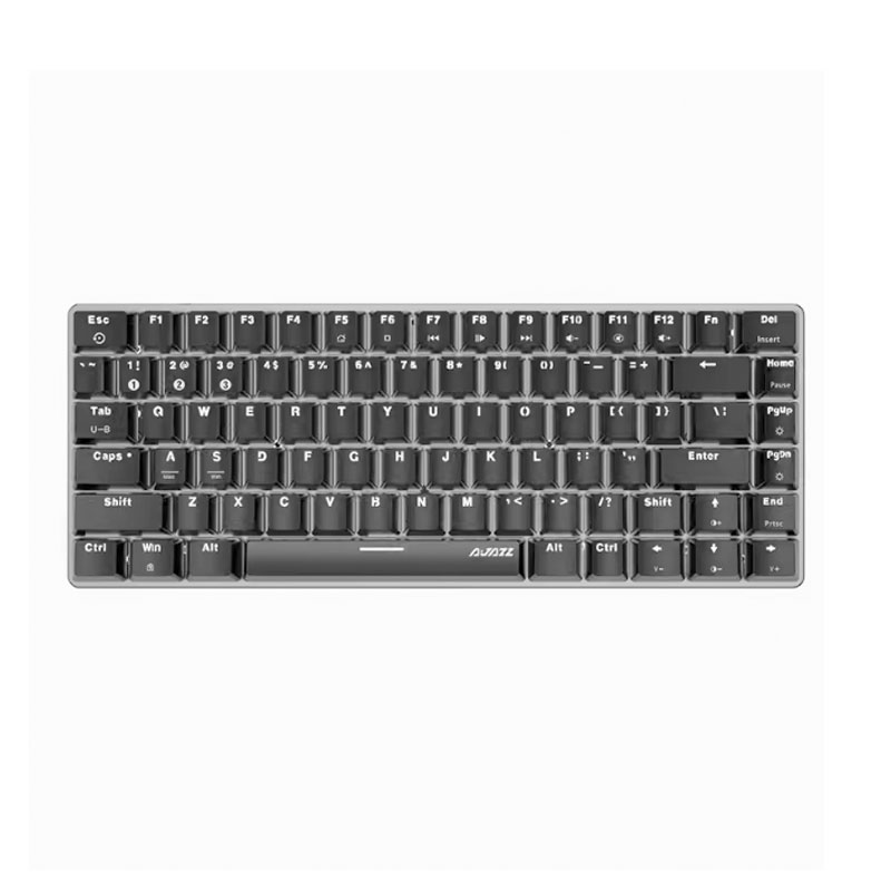AJAZZ AK33 Wired Hot swappable Gaming Keyboard 82 Keys USB Mechanical ...