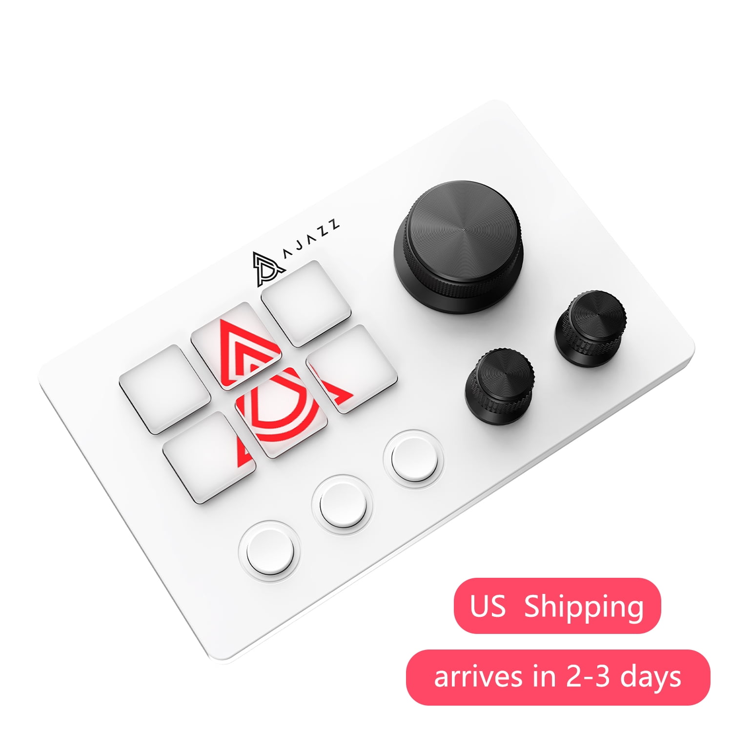 AJAZZ AKP03 Desktop Assistant Console Panel Controller Stock Trading Live Tune Programmable ...