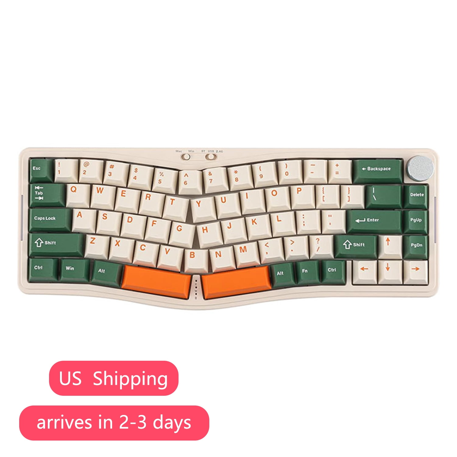 AJAZZ AKS068 Pro 68 Keys Alice-Layout VIA Programmable Gasket ...