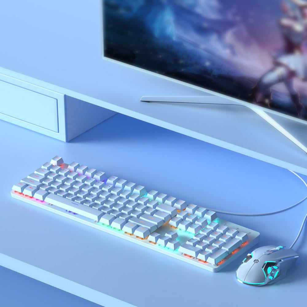 AJAZZ Watchman III Tea Switch Blue RGB DIY - Walmart.com