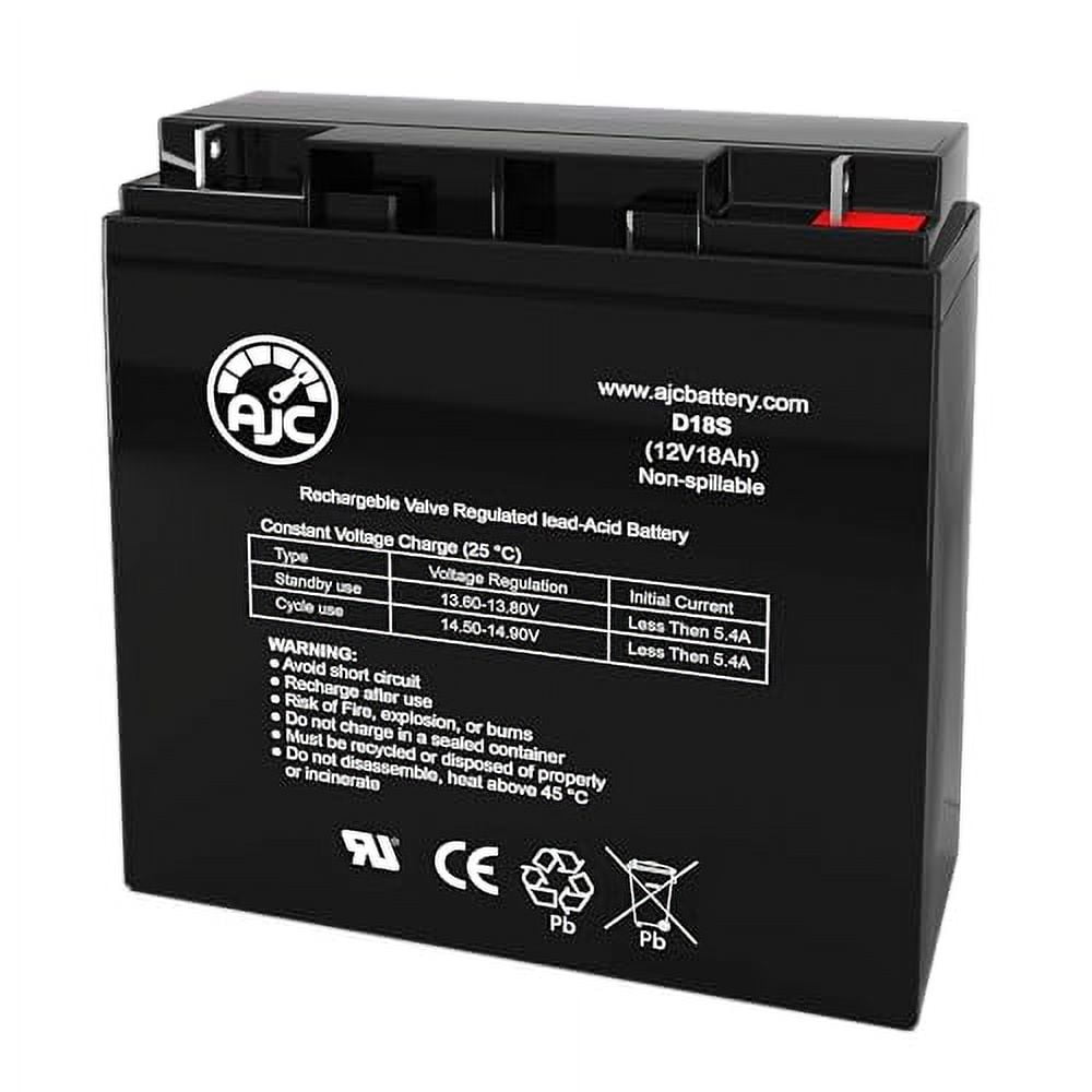 AJC Battery Compatible with Bright Way Group BW12180-NB 12V 18Ah Sealed ...