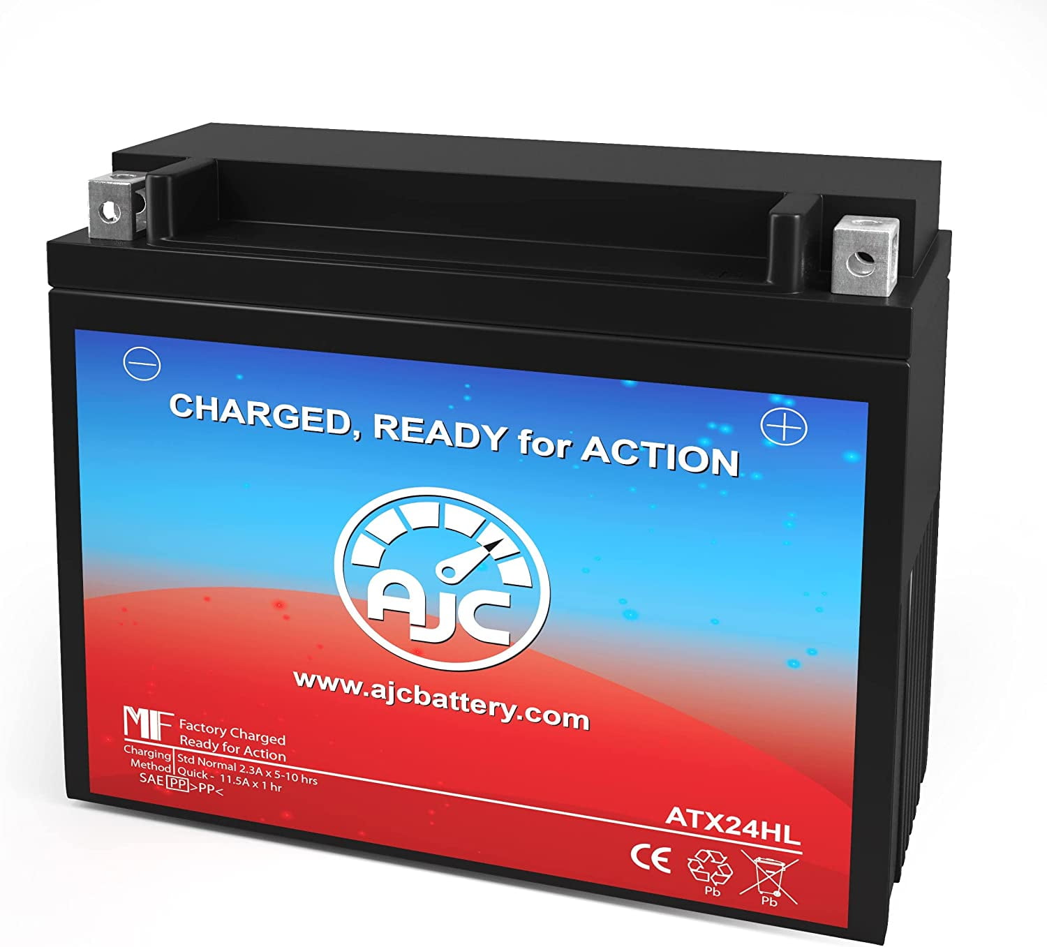 AJC Battery Compatible with Can-Am Spyder RT Limited (SE6) 1330CC Motorcycle Battery (2014-2018 ...