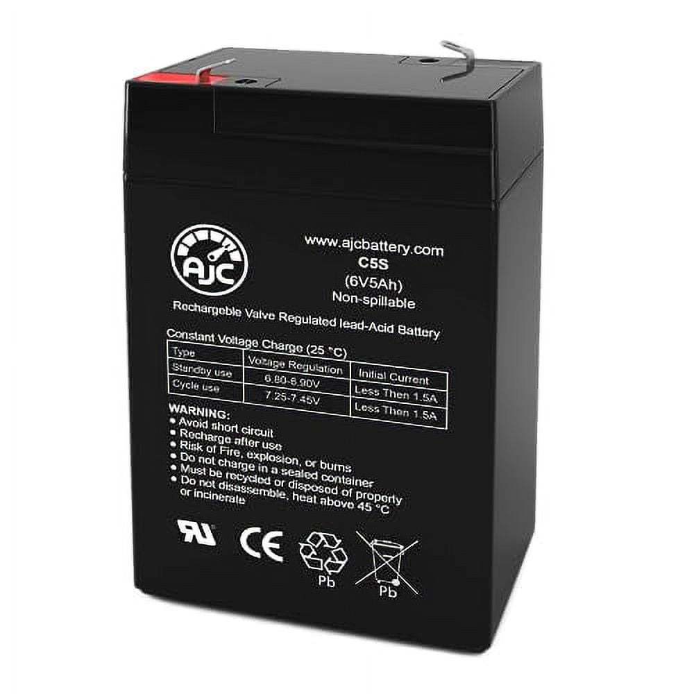 AJC Battery Compatible with Pignose Hog 20 6V 5Ah Amplifier Battery ...