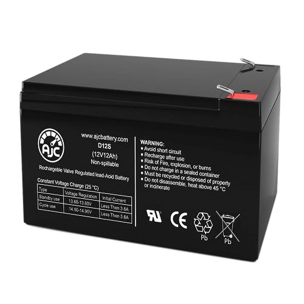 AJC Battery Compatible with Spinshot Player - Heavy Duty 12V 12Ah ...